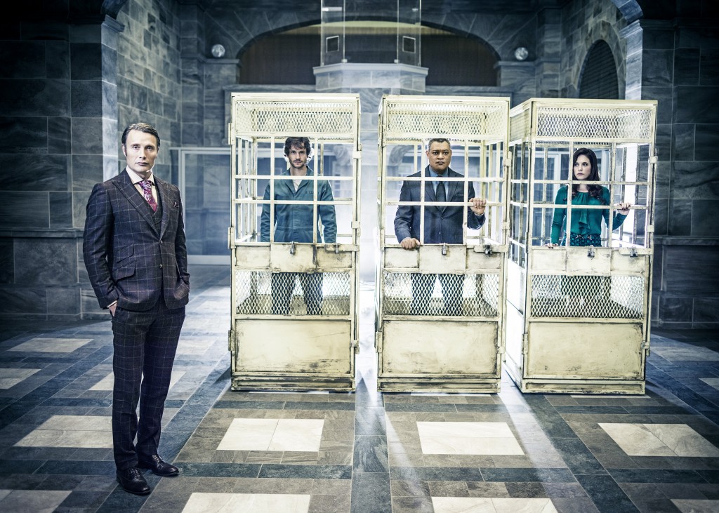 [TV] New "Hannibal" Promotion Poster Locks Up the Cast - Bloody Disgusting