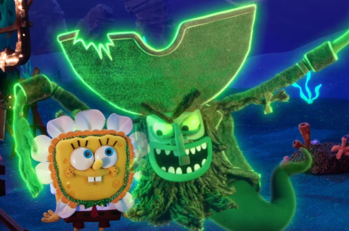 First Clip From This Year S Spongebob Halloween Special Bloody