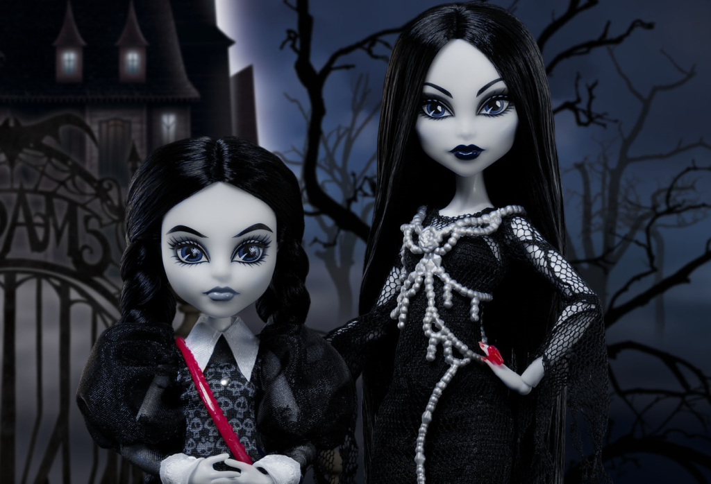 Limited Edition Morticia & Wednesday Addams 'Monster High' Dolls ...